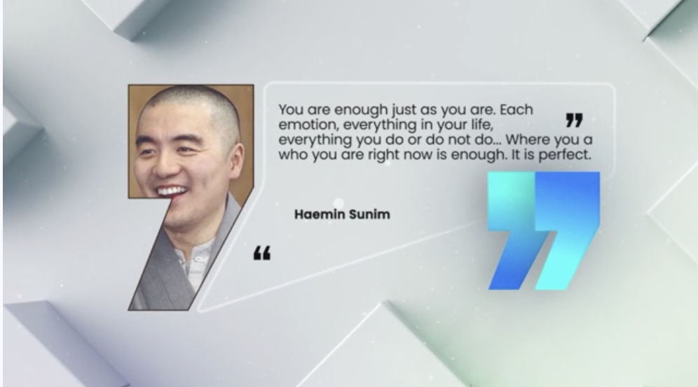 Embracing Self-Acceptance: The Wisdom of Haemin Sunim - MHTN