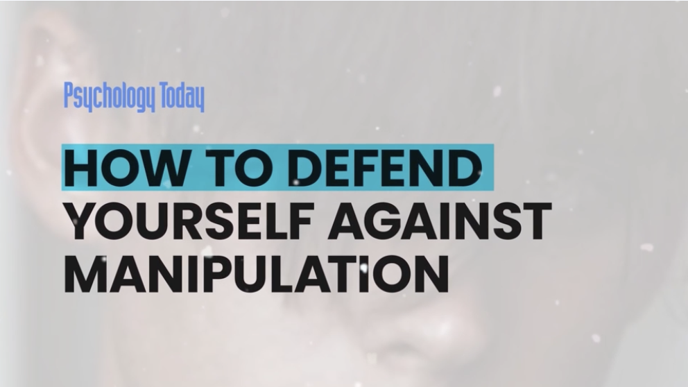 Strategies On Defending Yourself Against Manipulation - MHTN