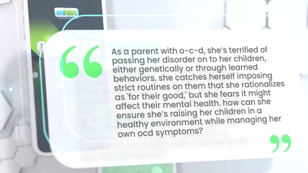 OCD Mom Worries: Am I Passing This On to My Children? - MHTN