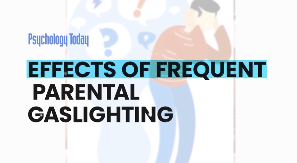 When Your Parents Twist Reality: Gaslighting Effects - MHTN