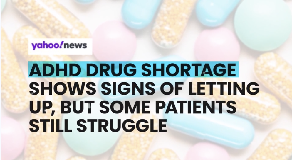 ADHD Med Shortage: Relief, but the Struggle Continues - MHTN
